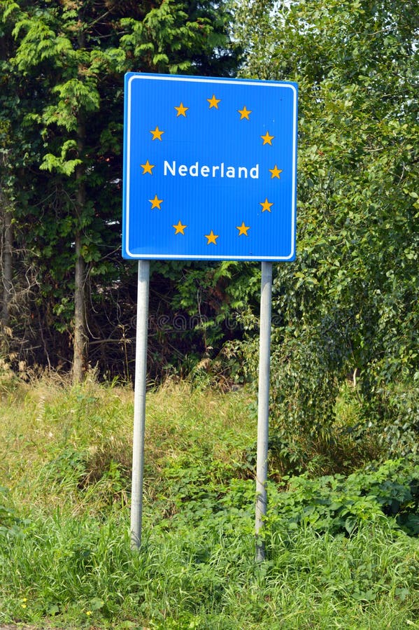 Border of the Netherlands stock image. Image of germany - 34063689