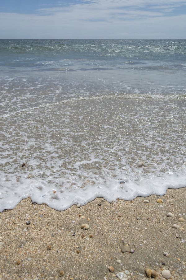 Beach Theme , Border of Ocean Water in Angola Stock Image - Image of ...