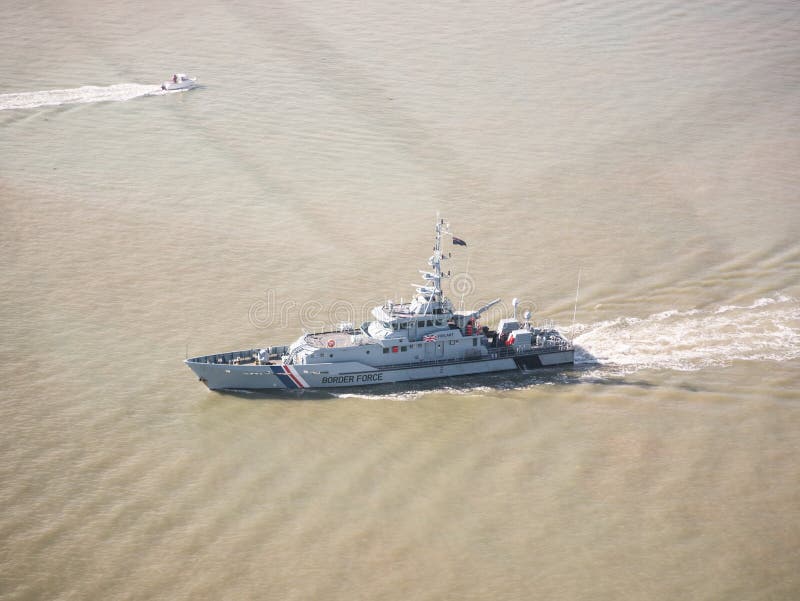 Border Patrol Ship Protector Editorial Photography - Image of solent ...