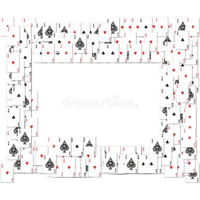 Playing Cards Border Stock Illustrations – 723 Playing Cards Border ...