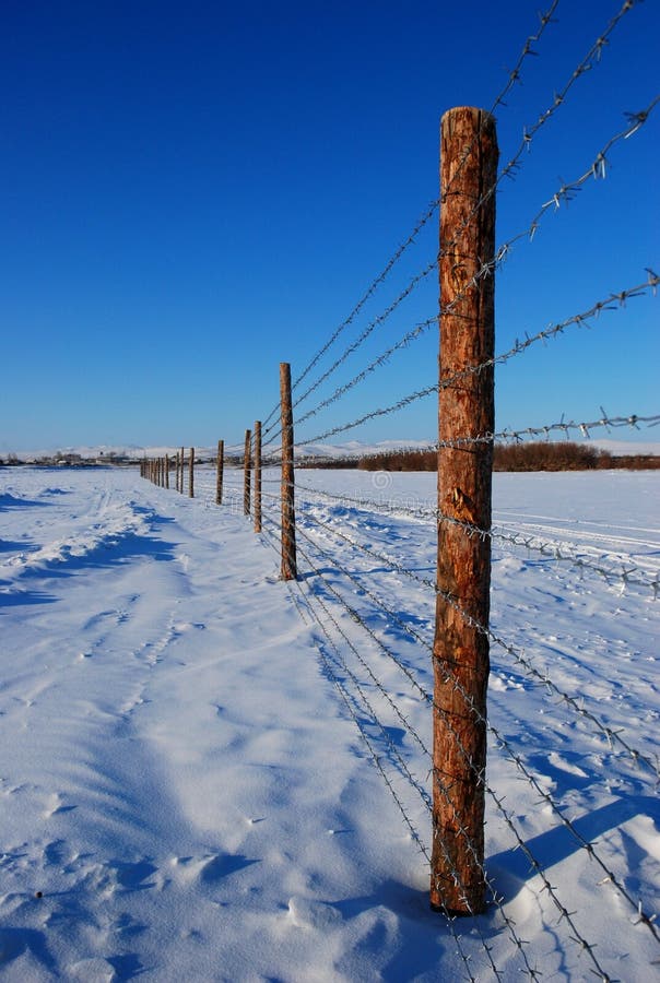 Border Posts Along the Frontier Stock Image - Image of boundary ...