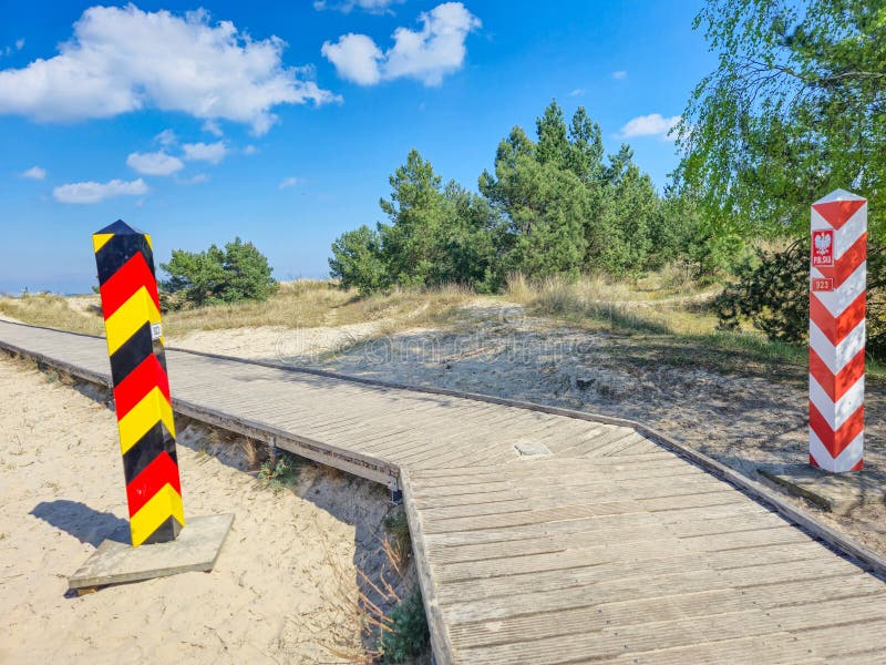 Border Posts of Federal Republic of Germany and Republic of Poland ...