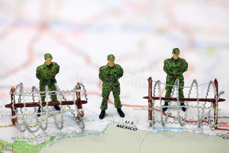 Border protection concept. stock photo. Image of homeland - 7811148