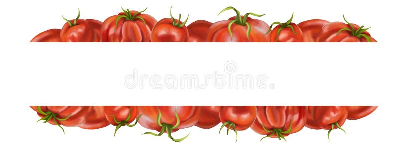 Cherry Tomato Border Stock Illustrations – 280 Cherry Tomato Border ...