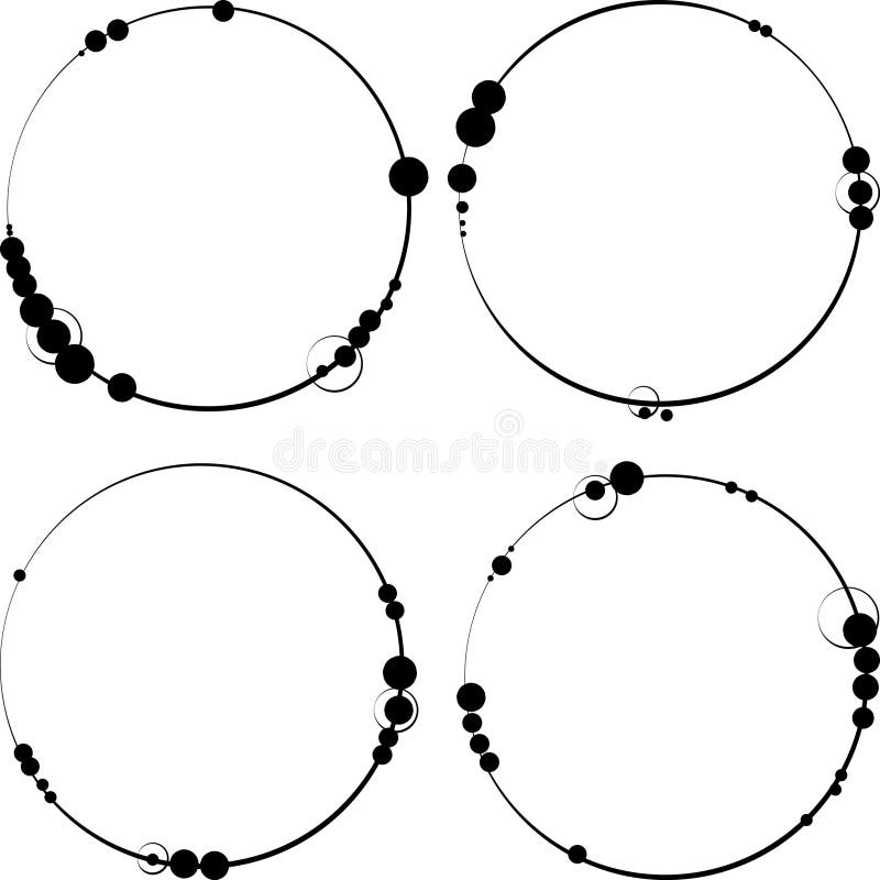 Border rings stock vector. Illustration of calligraphic - 329619952