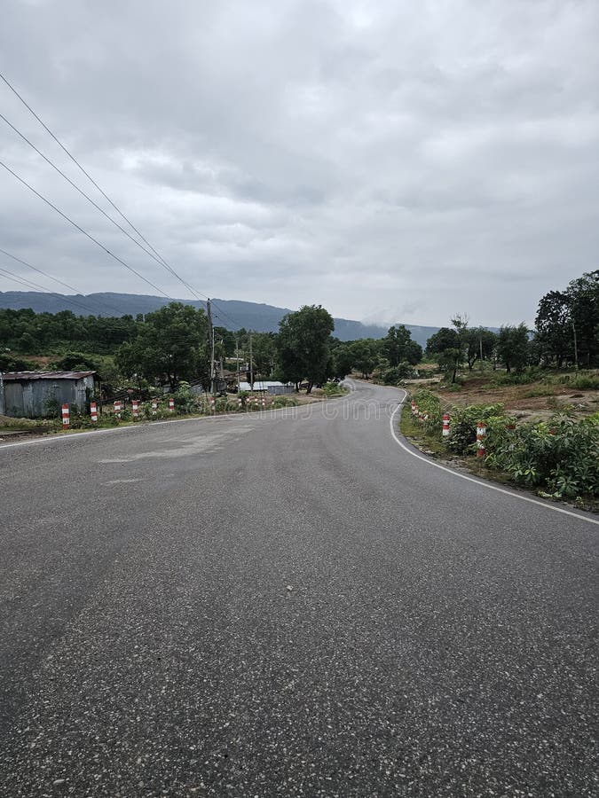 Border road in Sylhet stock photo. Image of tree, sylhet - 337722874