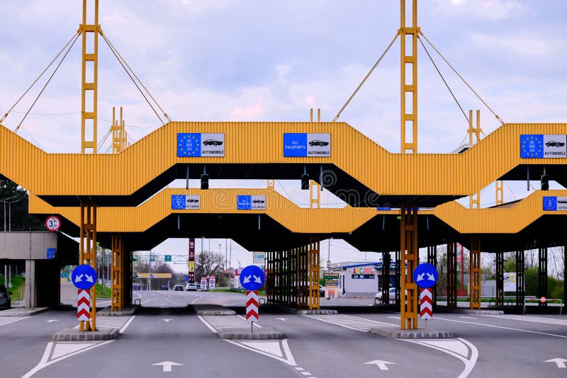 Romanian Hungarian Border editorial image. Image of europe - 374323705