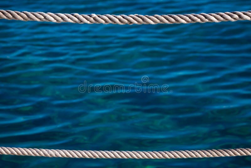 Border from a rope stock image. Image of blue, rope, beach - 23674009