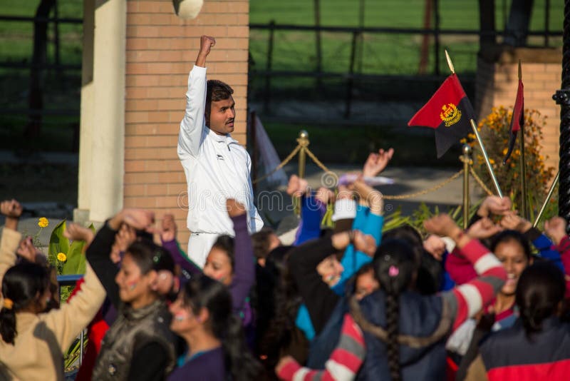 Border Security Forces in Amritsar Editorial Stock Photo - Image of ...