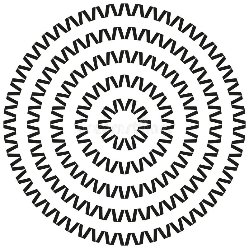 African or Mexican Aztec Round Circular Border Frame in a Range of ...