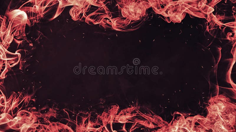 Border Smoke Texture. Design Element. Frame Overlays Stock Image ...
