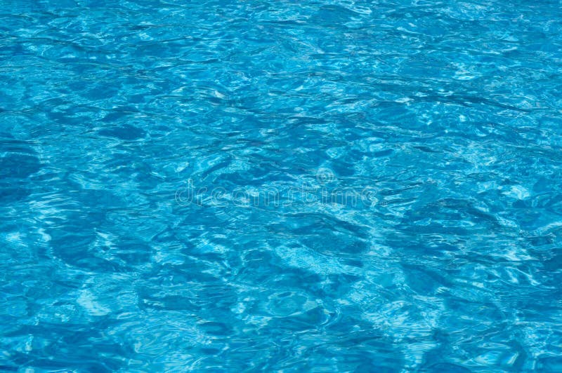 Blue Water in Swimming Pool Background. Ripple Water in Swimming Pool ...