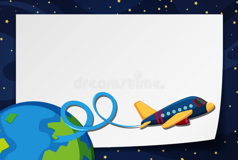Airplane Border Stock Illustrations – 4,841 Airplane Border Stock ...