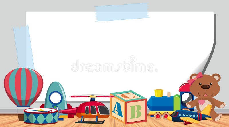 Toys Border Stock Illustrations – 2,044 Toys Border Stock Illustrations ...