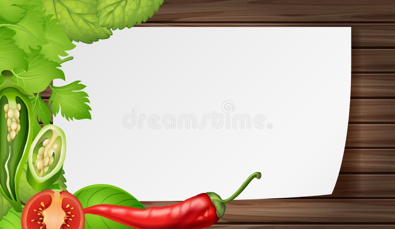 Border Design Mixed Vegetables Stock Illustrations – 45 Border Design ...