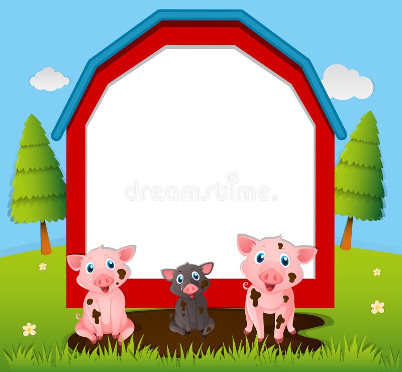 Pigs Border Stock Illustrations – 192 Pigs Border Stock Illustrations ...