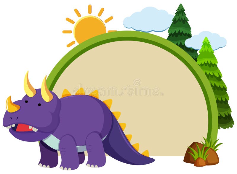 Clip Art Dinosaur Border Stock Illustrations – 102 Clip Art Dinosaur ...