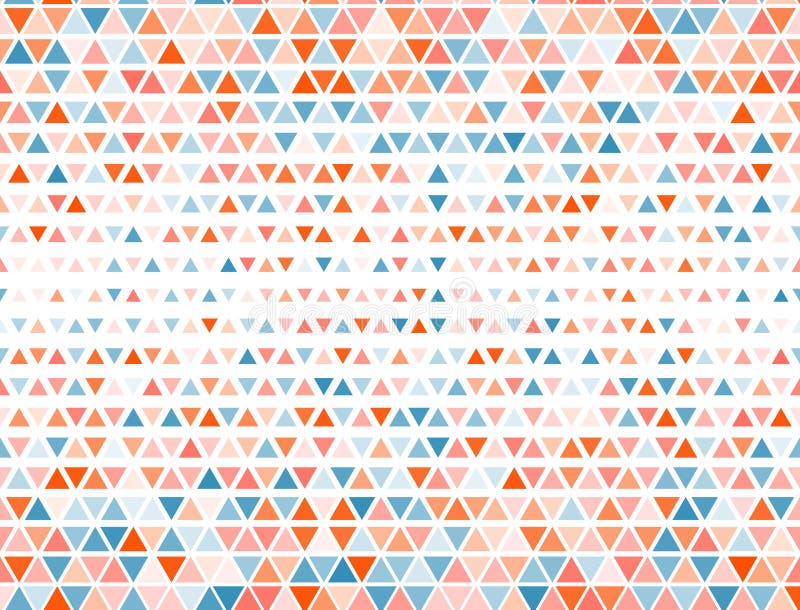 Border Triangles Halftone Pattern. Triangular Fade Elements Banner ...