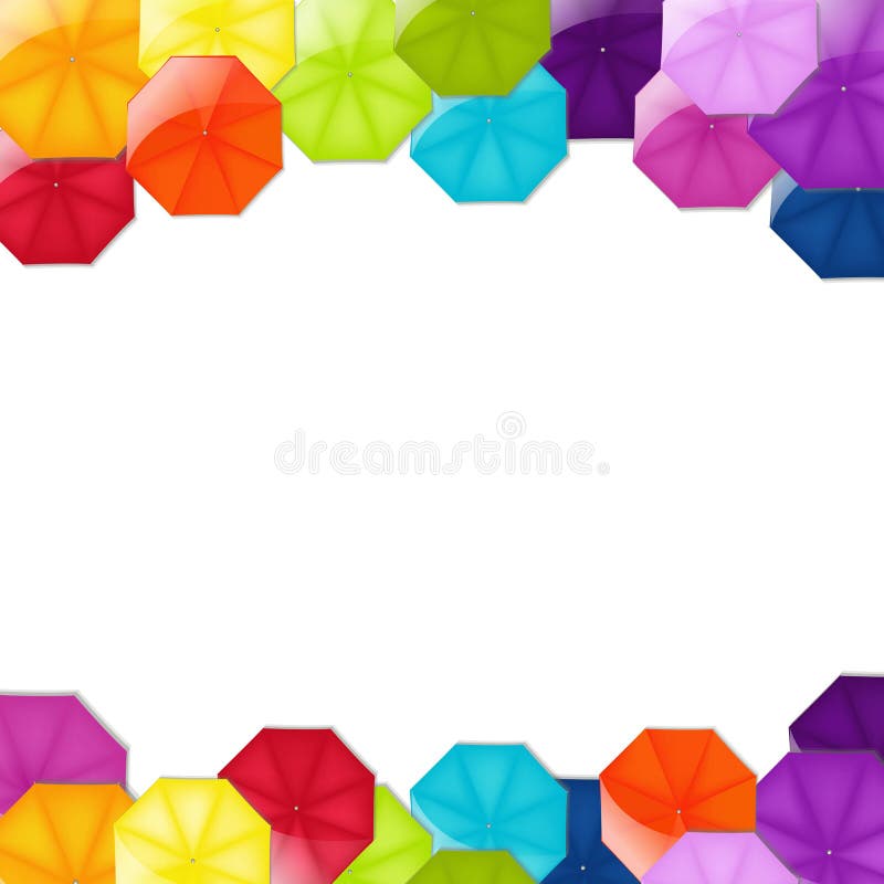 Raindrop Border on Dark Blue Background Stock Vector - Illustration of ...