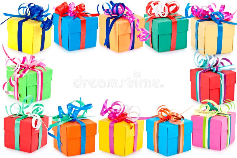 Colorful gifts box stock image. Image of cheery, gifts - 17164905