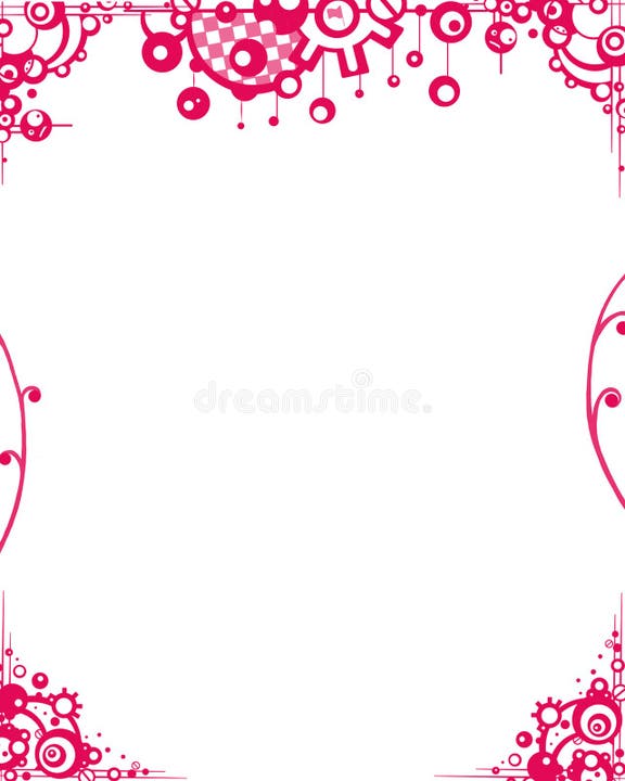 Bordered Frame stock illustration. Illustration of abstract - 5288702