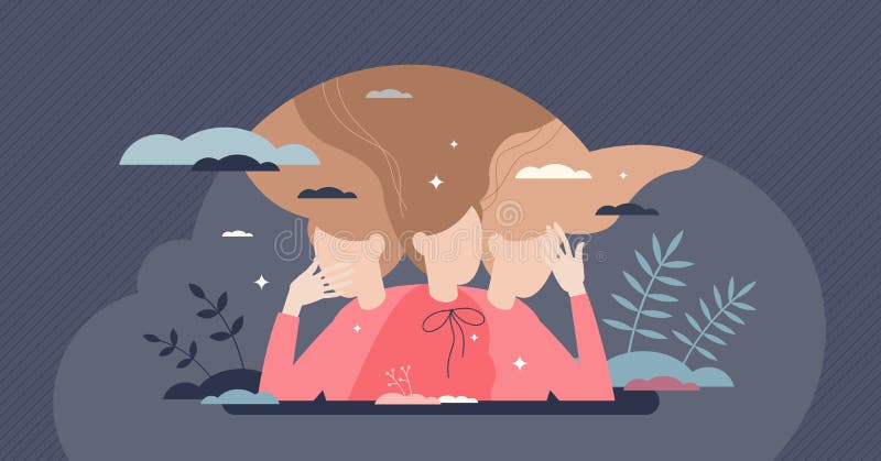 Borderline Personality Disorder or BPD Mental Problem Tiny Person ...