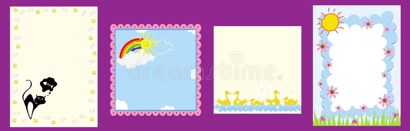 Cute Borders Stock Illustrations – 8,524 Cute Borders Stock ...