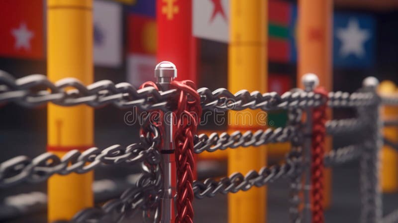 Borders between Countries Conceptualized Using Elements Depicting ...