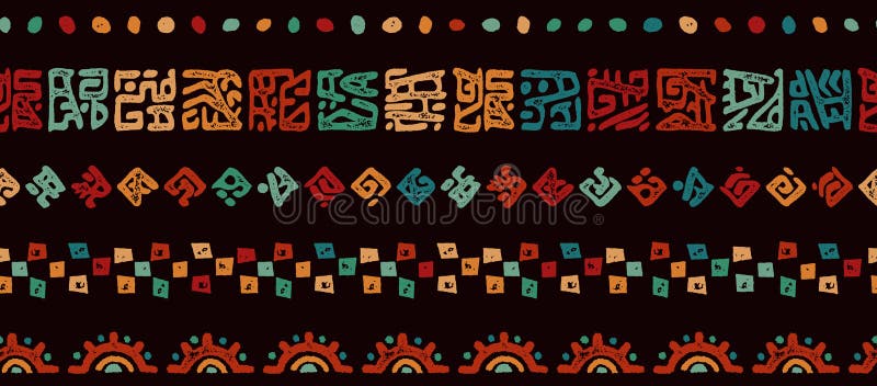 Borders, Ethnic Background, Simple Style - Great for Textiles, Banners ...