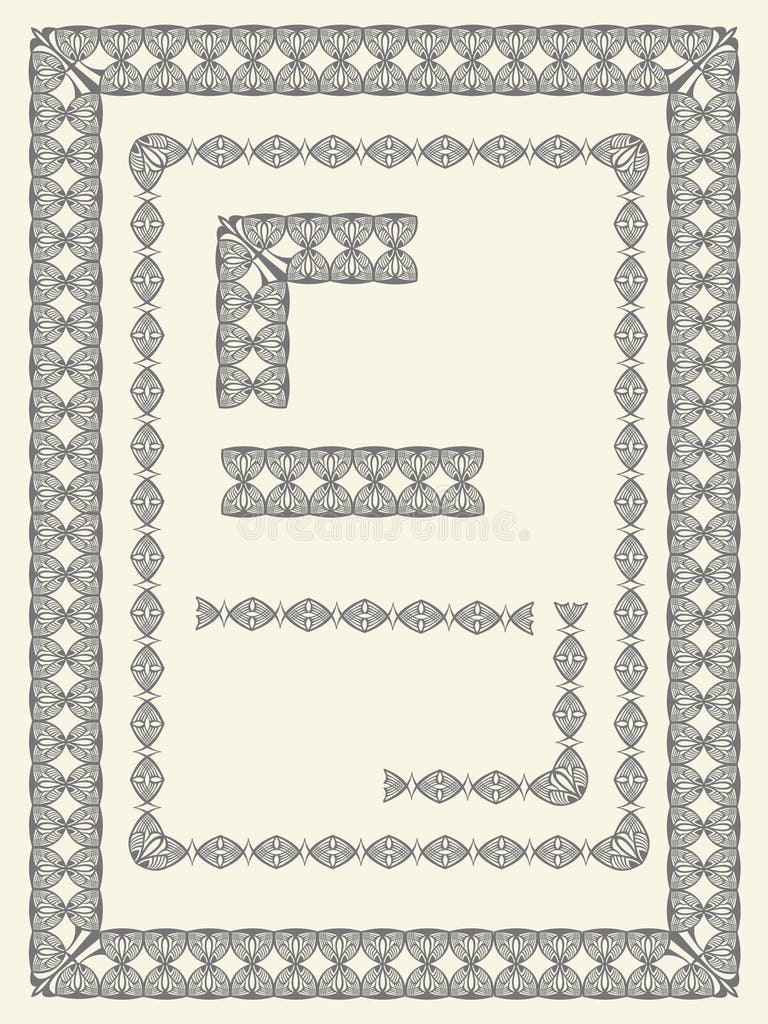 Separate Borders Stock Illustrations – 616 Separate Borders Stock ...