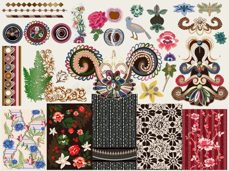 Border Edwardian Stock Illustrations – 126 Border Edwardian Stock ...