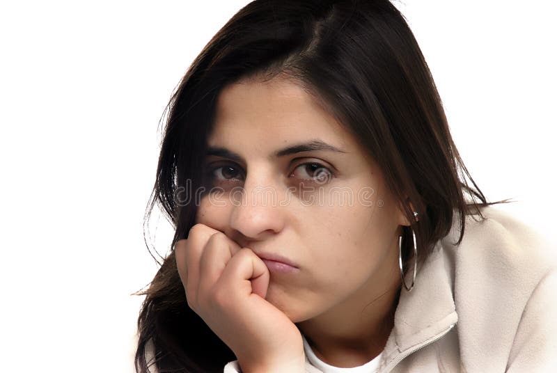 Bored stock photo. Image of okay, emotion, healthy, beautiful - 1867872