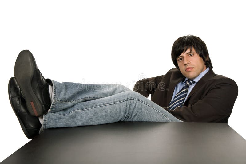 Bored stock photo. Image of corporate, business, professional - 6399552