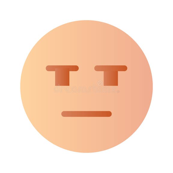 Bored Face Expression, Icon of Bored Emoji, Premium Vector Stock Vector ...