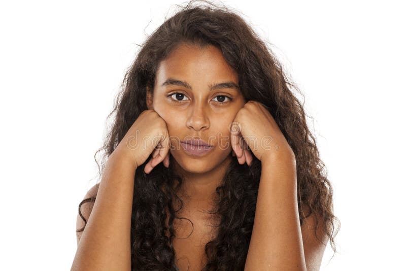 Bored girl stock image. Image of boredom, loneliness - 101219853