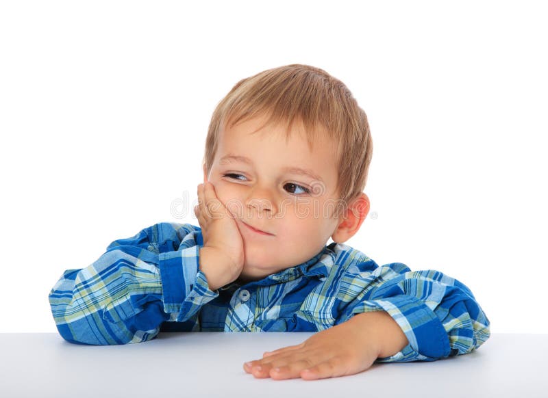 Bored little boy stock photo. Image of boredom, white - 22113348