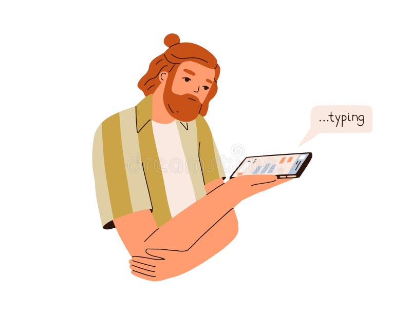 Typing Answer Stock Illustrations – 216 Typing Answer Stock ...