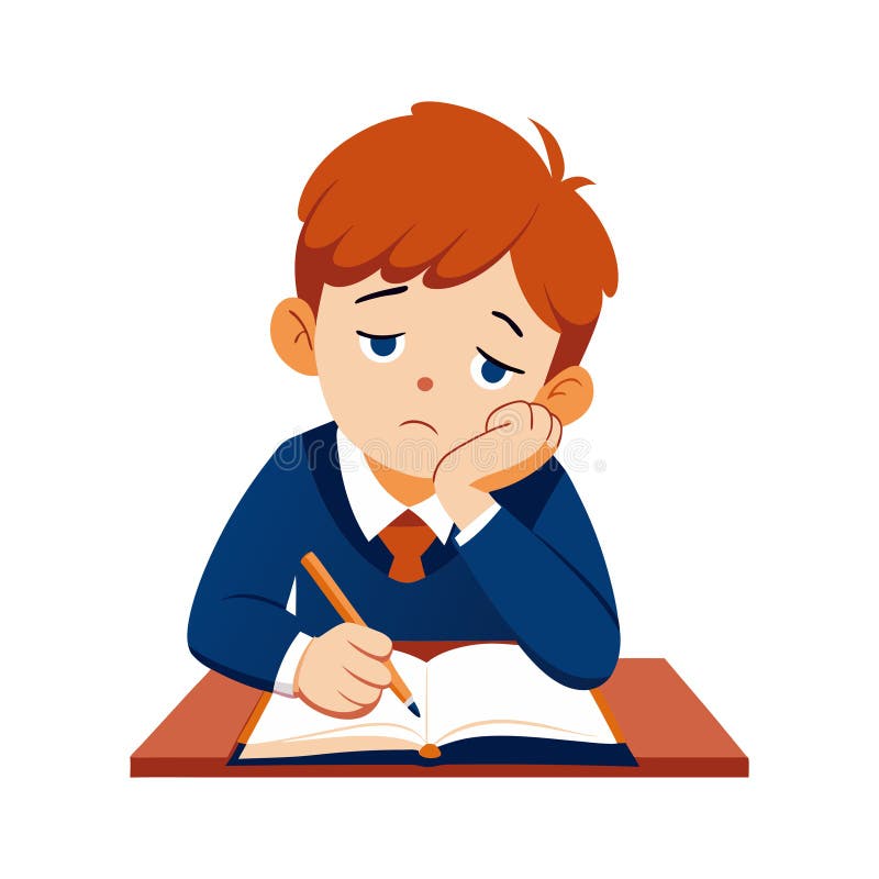 Cartoon Frustrated Student Stock Illustrations – 1,022 Cartoon ...