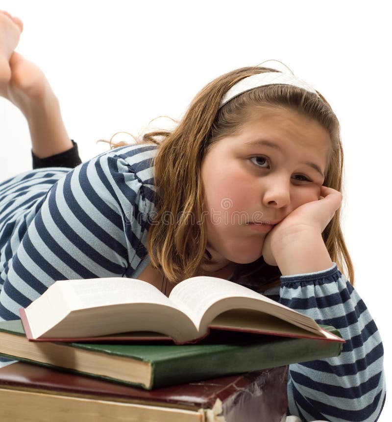 Bored little girl stock photo. Image of cute, bored, blond - 2752740