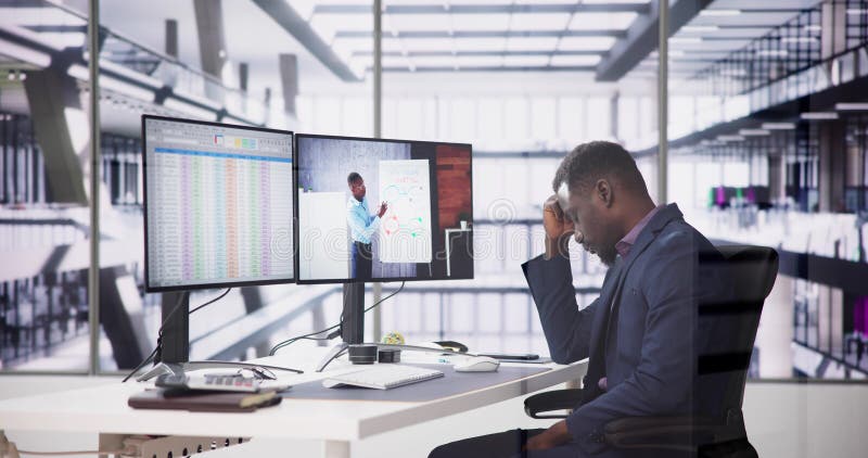 Bored Unhappy Man Watching Online Virtual Lecture Stock Image - Image ... Bored Unhappy Man Watching Online Virtual Lecture Stock Image - Image ...