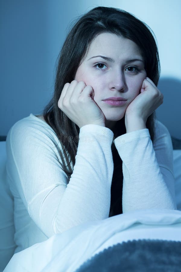 Bored young woman stock image. Image of lonely, lifestyle - 73736137