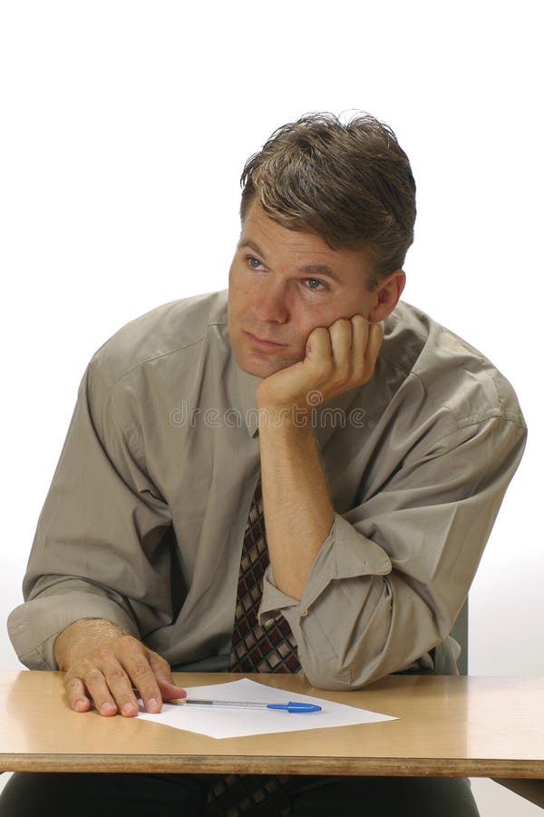 Boredom at work stock photo. Image of work, male, frustration - 10781694