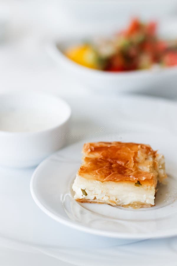 Borek at breakfast stock photo. Image of cooked, food - 26649358