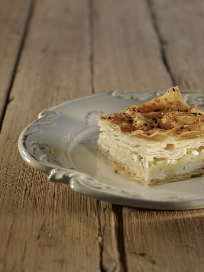 Borek, Traditional Middle East Bakery, Cooked in the Oven Stock Photo ...