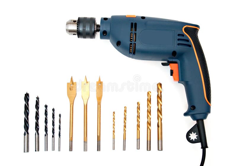 Boren stock foto. Image of elektriciteit, apparatuur, beetje - 9565014