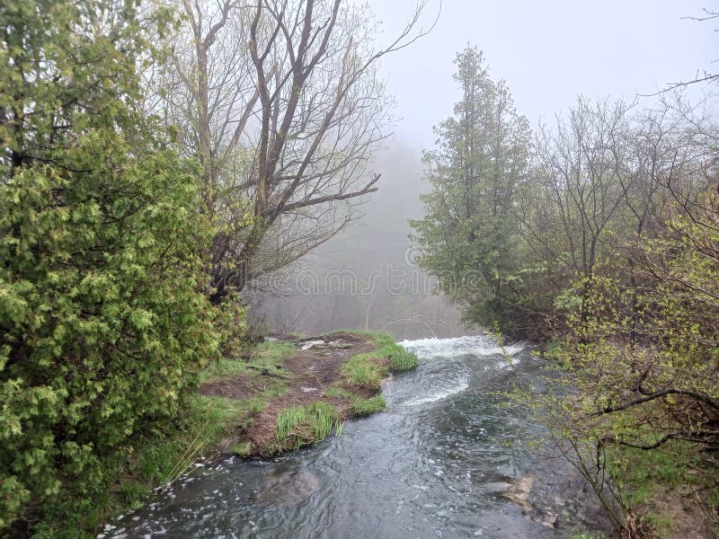 Borers Falls Ontario Canada Stock Image - Image of trees, canada: 276529513