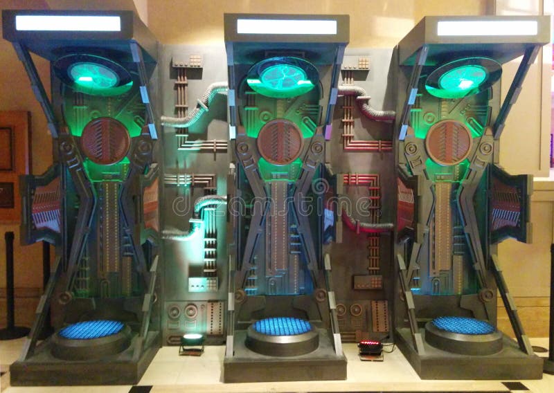 Borg Alcoves At The Star Trek Convention In Las Vegas Editorial Stock