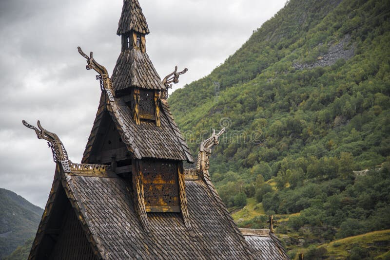 Borgund Stave Church 14 stock photo. Image of nature - 119558650