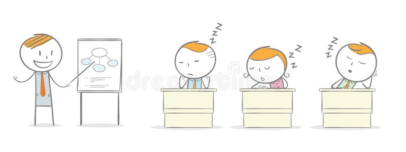 Boring Class stock vector. Illustration of metaphor, clip - 67361915