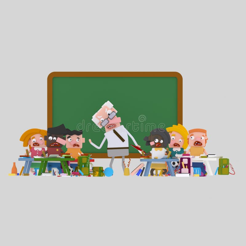 Boring Classroom Clip Art